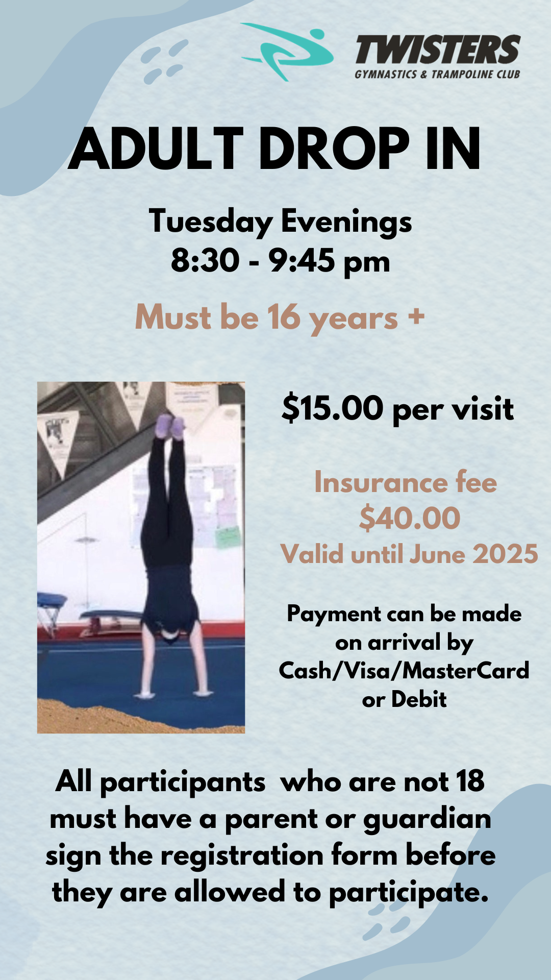 Programs – Twisters Gymnastics & Trampoline Club